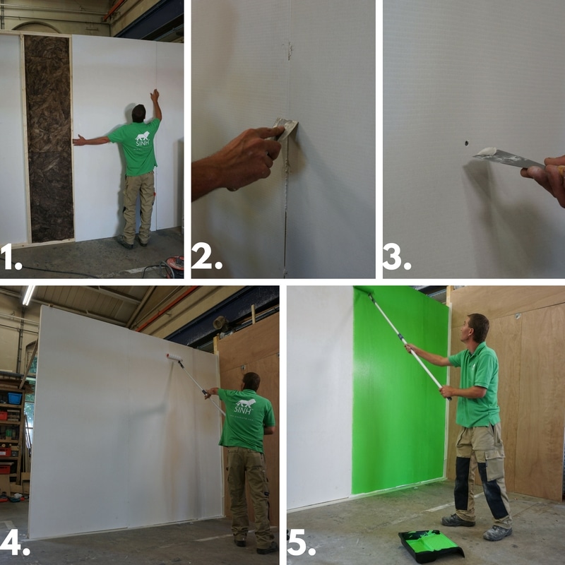 How to Paint or Plaster Magnesium Oxide Boards? - MAGOXX Board